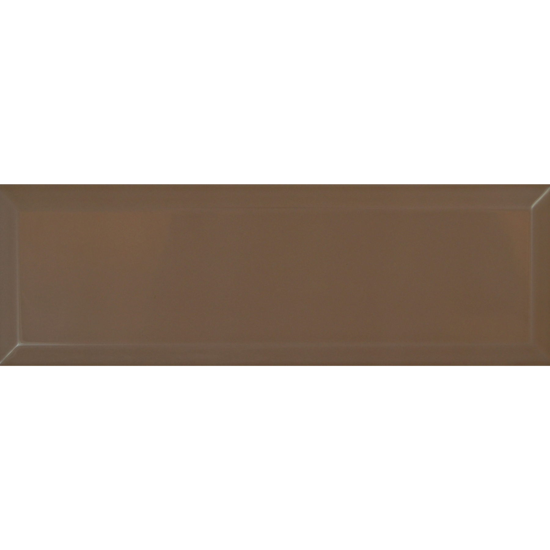 Prismatic Fawn Brown Ceramic Gloss 10x30cm Subway London Metro Wall ...