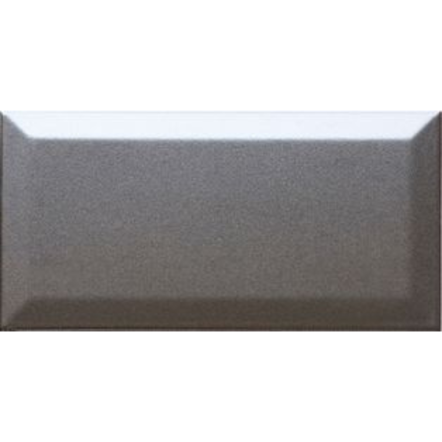 Prismatic Metallic Grey Ceramic Gloss Bevelled 10x20cm London Subway ...