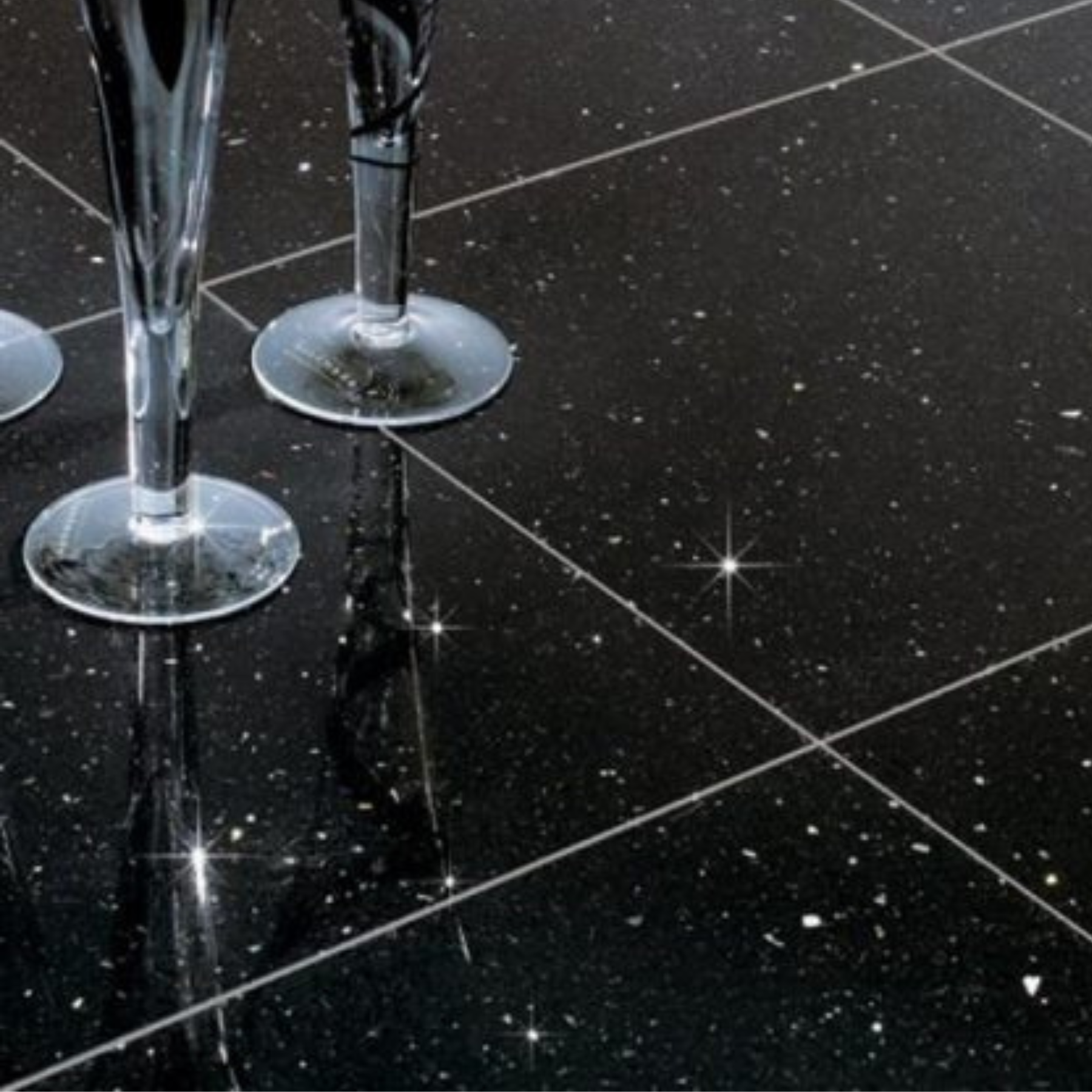 Black Sparkle Floor Tiles Quartz Plus Black 600x300 Wall & Floor Tile