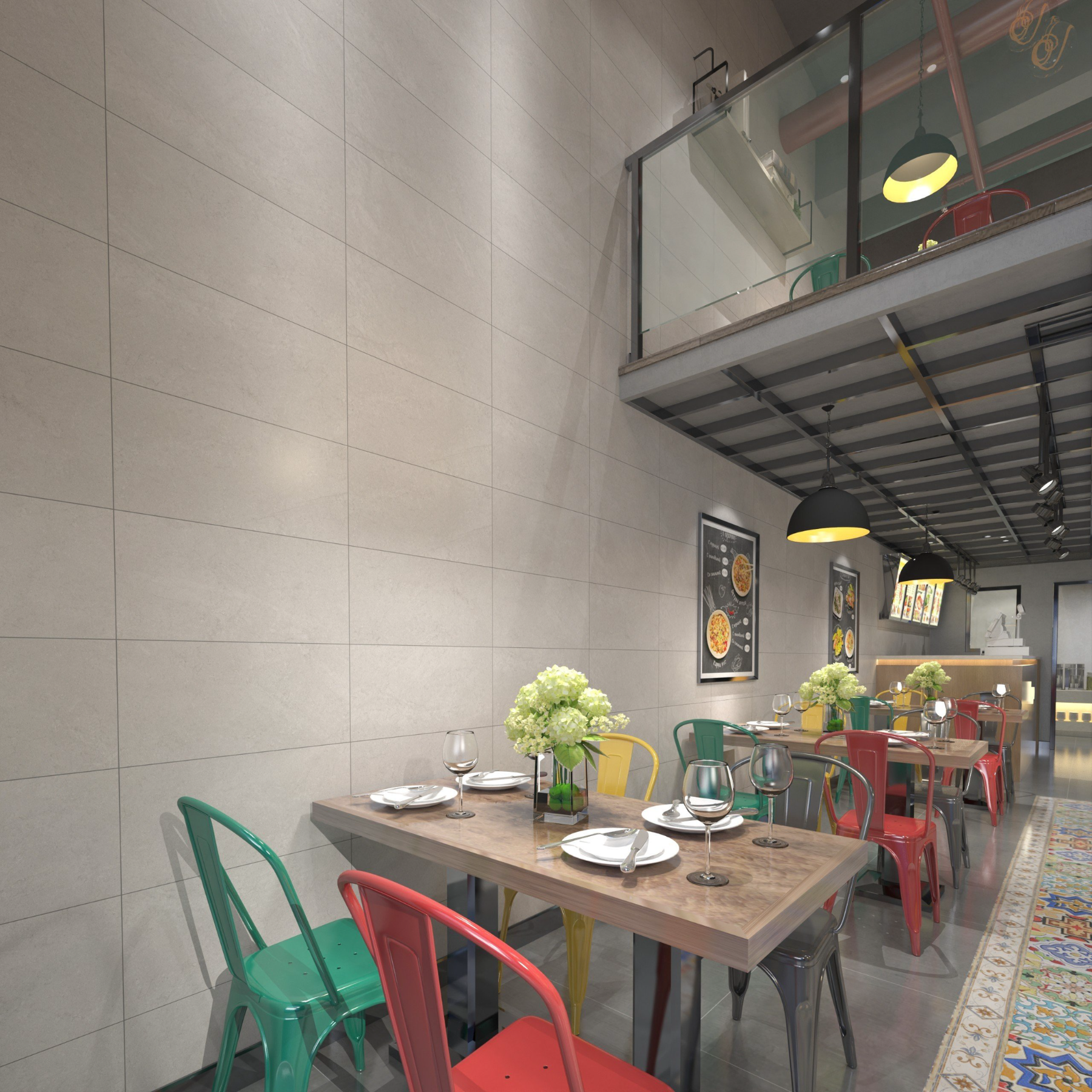 Tuscan Mist Grey Porcelain Matt Cement Effect Wall & Floor Rectified ...