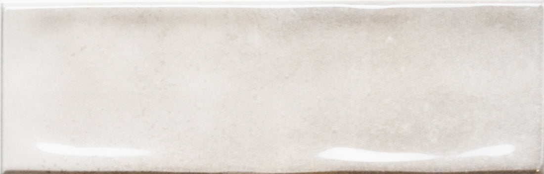 Vista Neutro White Ceramic Brick 6.5x20cm Kitchen Bathroom Wall Tile